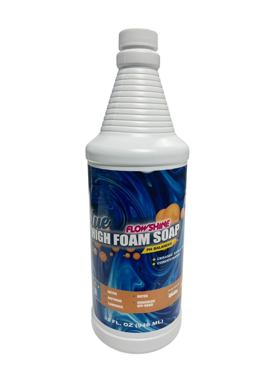 Sabatier Supplies- Online. Hi-Foam Soap Blue FLOWSHINE 6/32oz